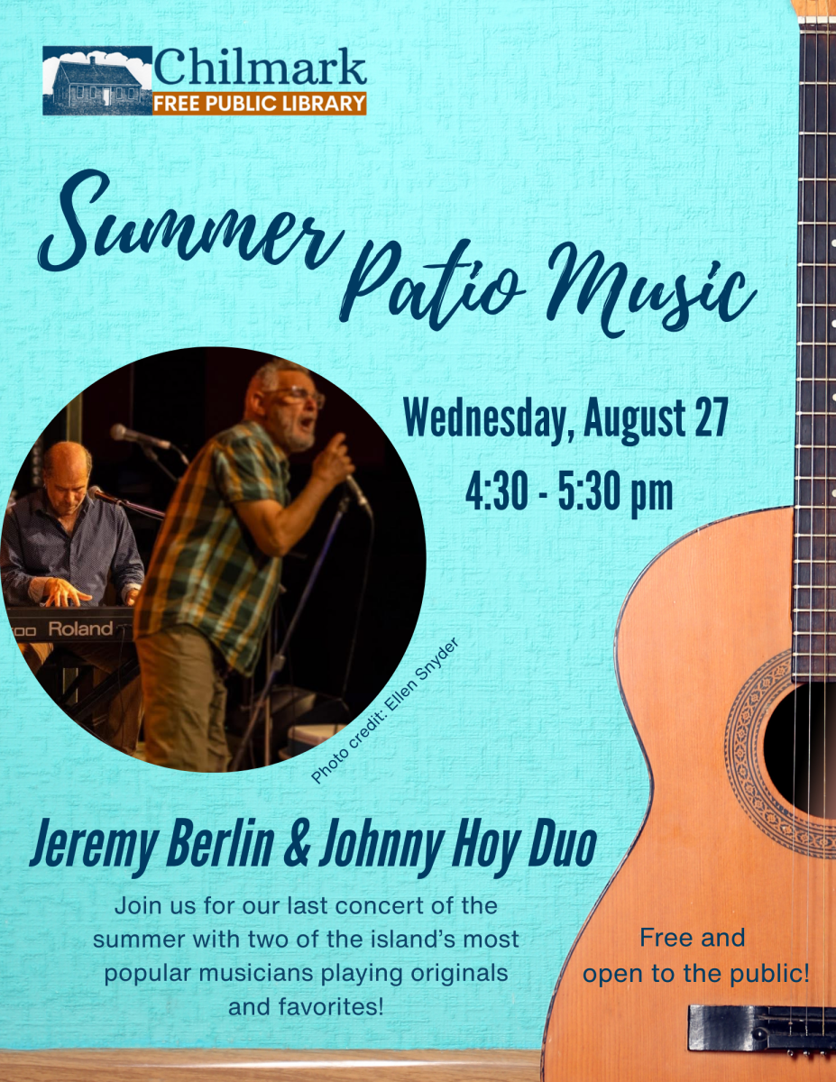 Summer Patio Music: Jeremy Berlin & Johnny Hoy Duo | chilmarkma